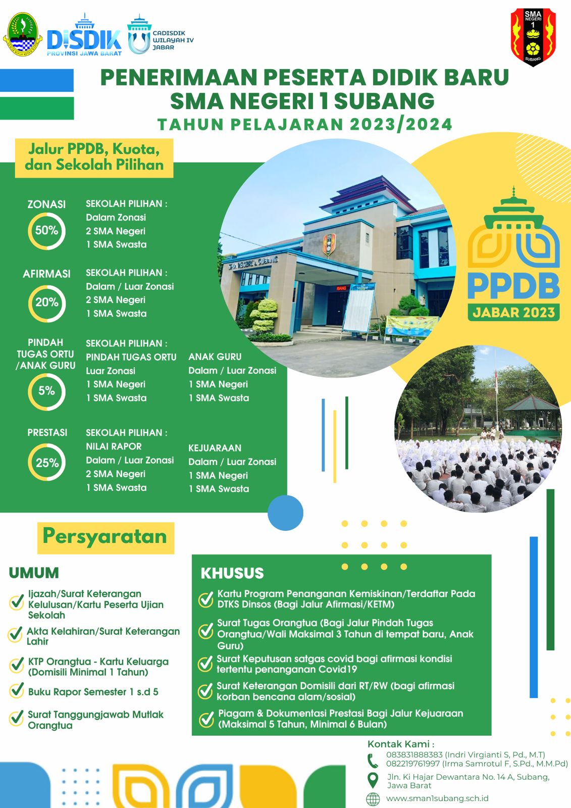 Selamat Datang di SMA NEGERI 1 SUBANG